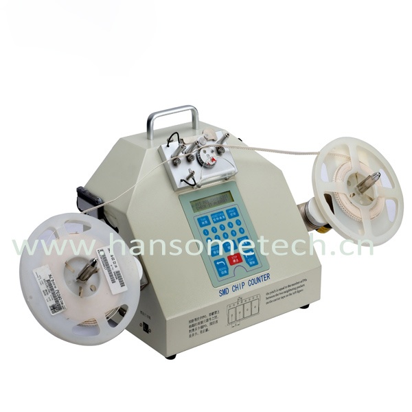 SMD Component Counter with PocketCheck, label printer and barcode reader